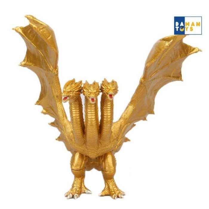 Jual Mainan Ghidorah King Of Monster Godzilla Action Figure Gidorah ...