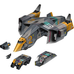 Jual diy papercraft pola kertas armada coral dropship zenyang22 ...