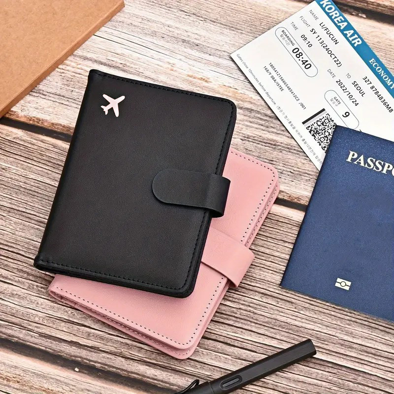 Jual Dompet Passport Kulit Travel Card Holder Anti Rfid Leather Pu - D ...