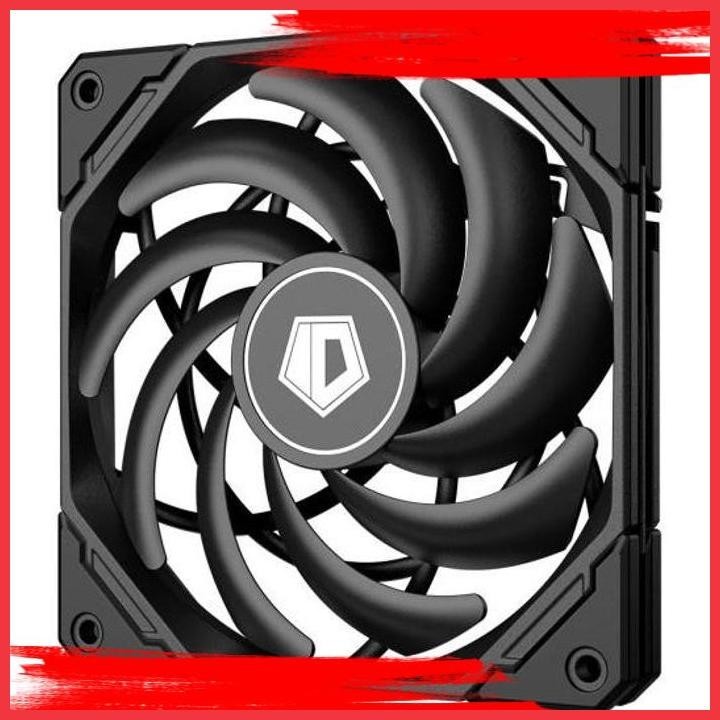 Jual (LSG) ID-COOLING IDCOOLING NO-12015-XT BLACK 120MM 12CM SLIM PWM ...