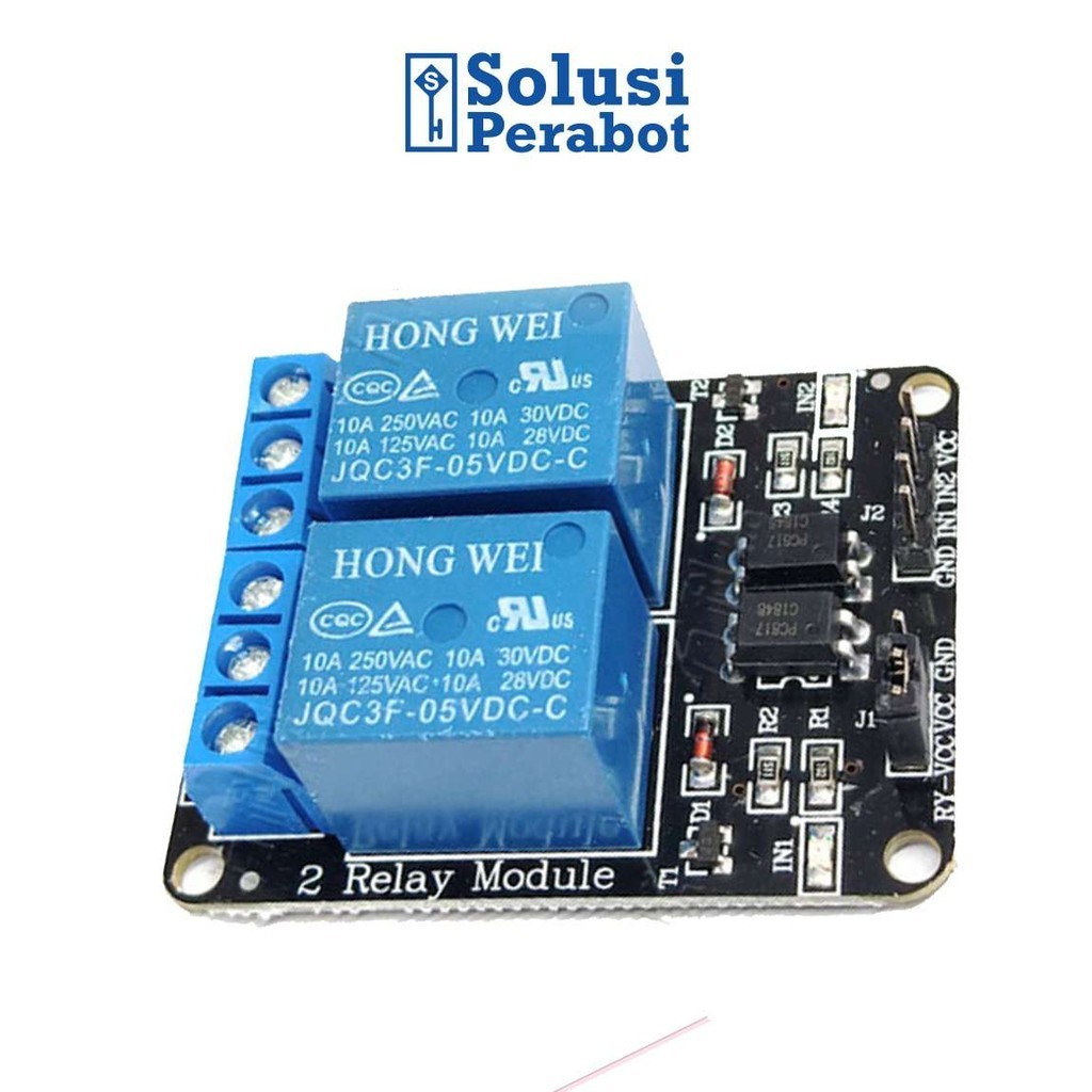 Jual Relay 2 Channel 5V 12V SP / Module Arduino Optocupler Modul ...
