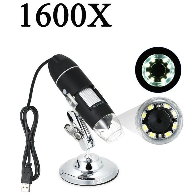 Jual Microscope Mikroskop Usb Digital Zoom Magnifier Monokuler Kamera ...
