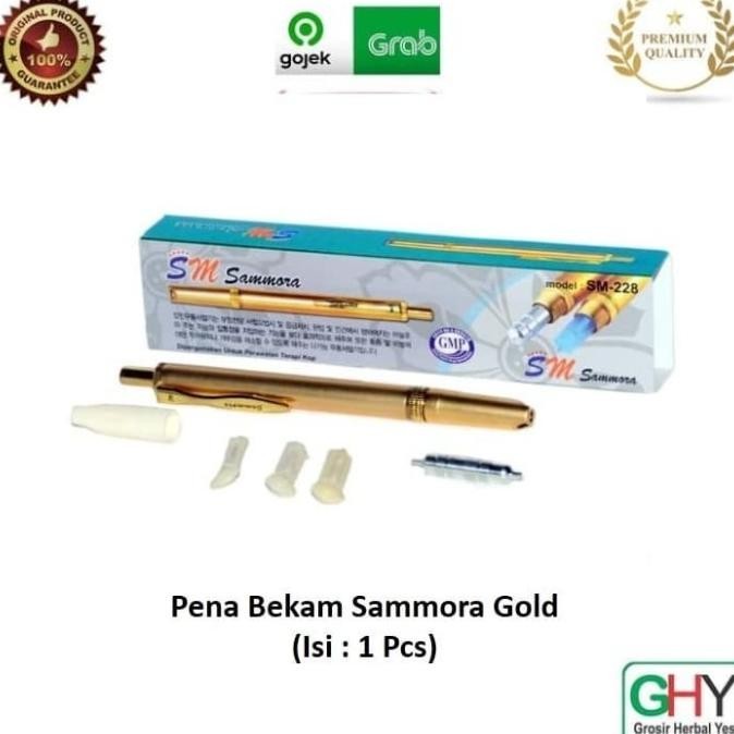 Jual Pena Bekam Sammora Gold - Pen Bekam Pena Jarum Bekam | Shopee ...