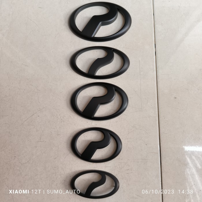 Jual ASLI SATU BIJI EMBLEM LOGO PERODUA WARNA HITAM EMBLEM PENGGANTI ...