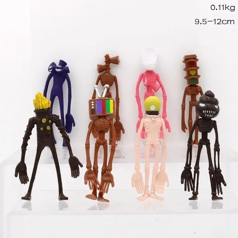 Jual QIG-1722 Mainan Anak Action Figure SCP Siren Head, Sirenhead ...