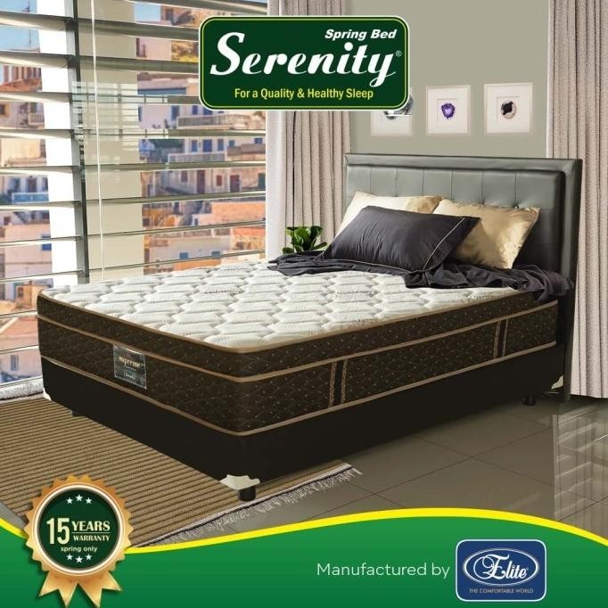 Jual Kasur Serenity Eternity by Elite Springbed (Mattress Only ...