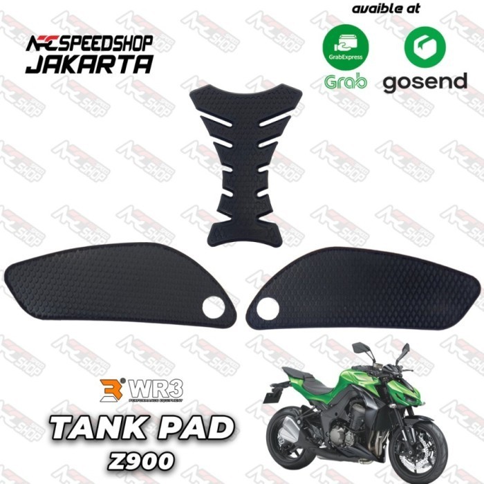 Jual TANK PAD TANKGRIP TANK GRIP SIDE PAD WR3 KAWASAKI Z900 MURAH ...