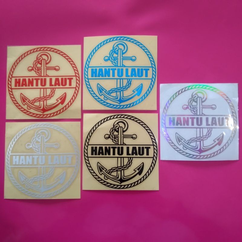 Jual Sticker JANGKAR HANTU LAUT BULAT 9 | Shopee Indonesia