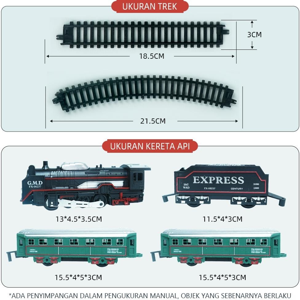 Jual Tatajoy Mainan Kereta Api Rail King /Kereta Rail King Besar ...