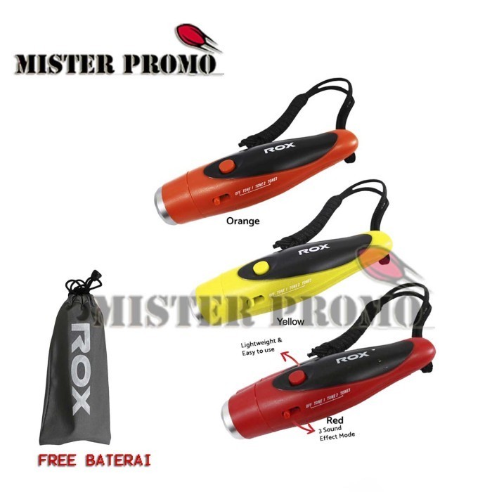 Jual Pluit Elektrik Peluit Electric Whistle Whistle Rox + Tas | Shopee ...