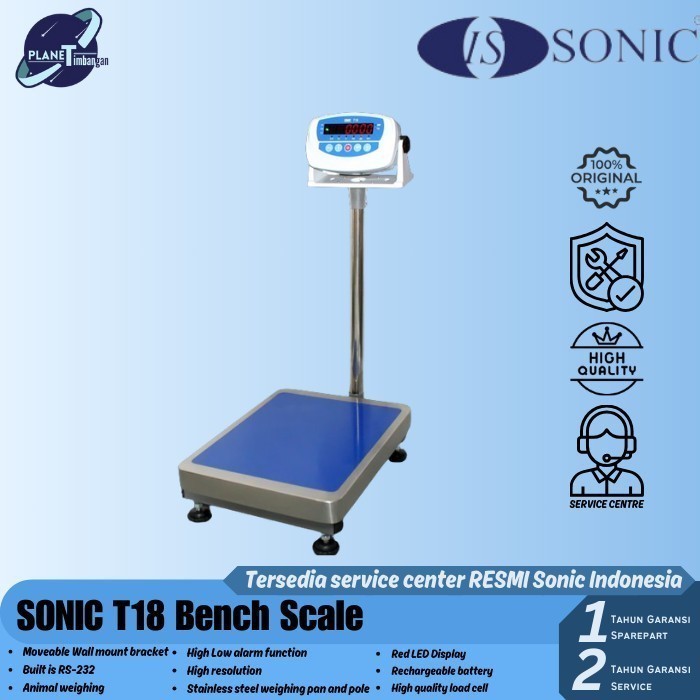 Jual Timbangan Sonic bench scale T18 | Shopee Indonesia