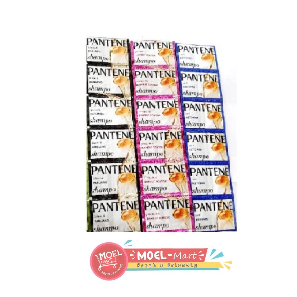 Jual PANTENE Shampoo 12 Sachet x 10ml | Shopee Indonesia