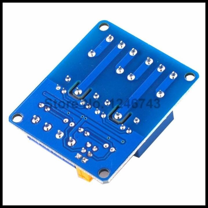 Jual TERBARU RELAY MODULE 3.3V 3V 2 CHANNEL DUAL INPUT HIGH LOW TRIGGER FOR ESP8266 !! | Shopee ...