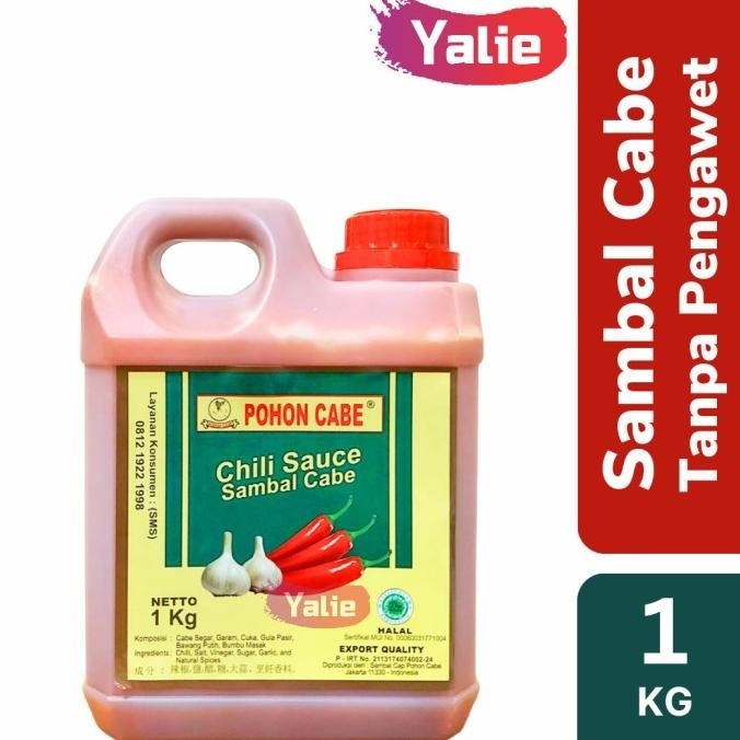 Jual SAUS SAMBAL POHON CABE 1KG | Shopee Indonesia