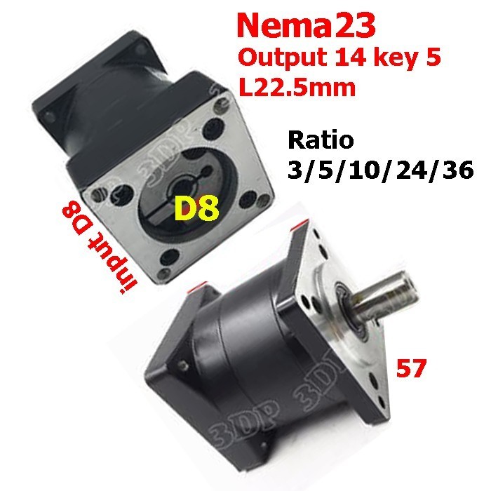 Jual Nema 23 planetary gearbox | Shopee Indonesia