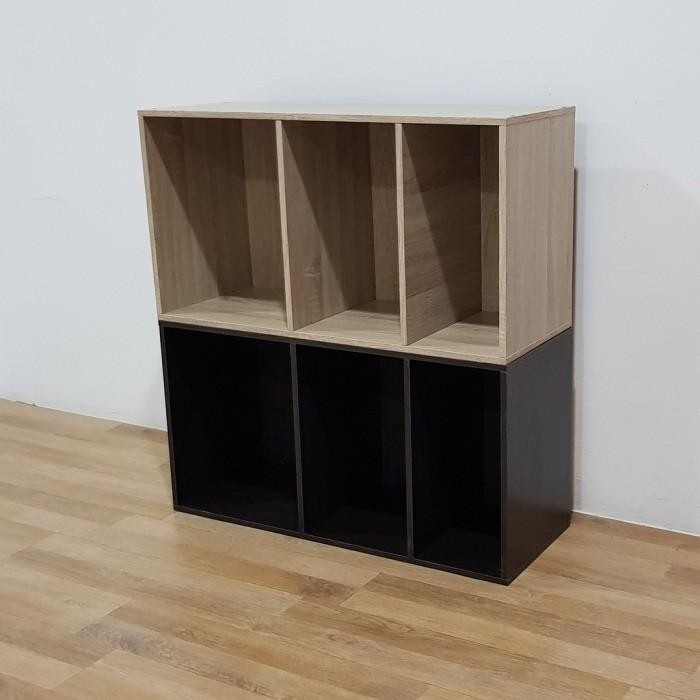 Jual Rak Buku Rak File Loker 3 Pintu Rak Tas Cabinet Lemari Arsip Rsg ...