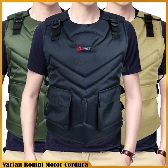 Jual Rompi Motor Touring/Biker Bahan Cordura Premium | Shopee Indonesia