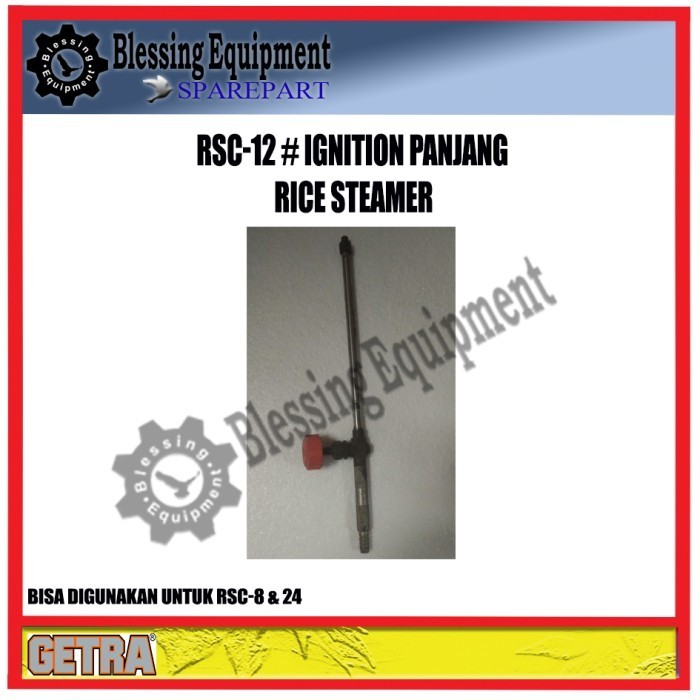 Jual RSC 8/12/24 Sparepart Ignition Panjang Rice Streamer Getra ...