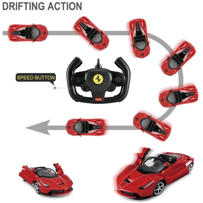Jual Rastar Rc Laferrari Aperta 1/14 Scale Remote Control | Shopee ...