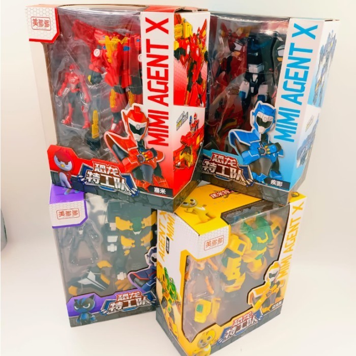 Jual Mainan Robot Mini Force Robot Dinosaurus | Shopee Indonesia