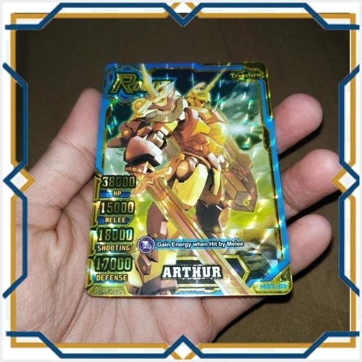 Jual [GLH] TCG HERO OF ROBOTS ARTHUR TRANSFORM | Shopee Indonesia