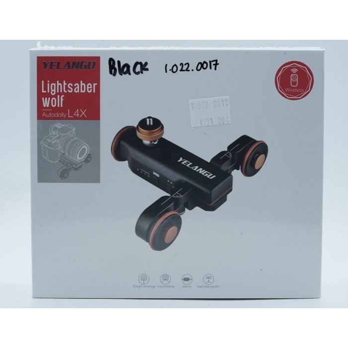 Jual Yelangu L4X Mini Motorized Electric Track Dolly Slider Motor Dolly ...