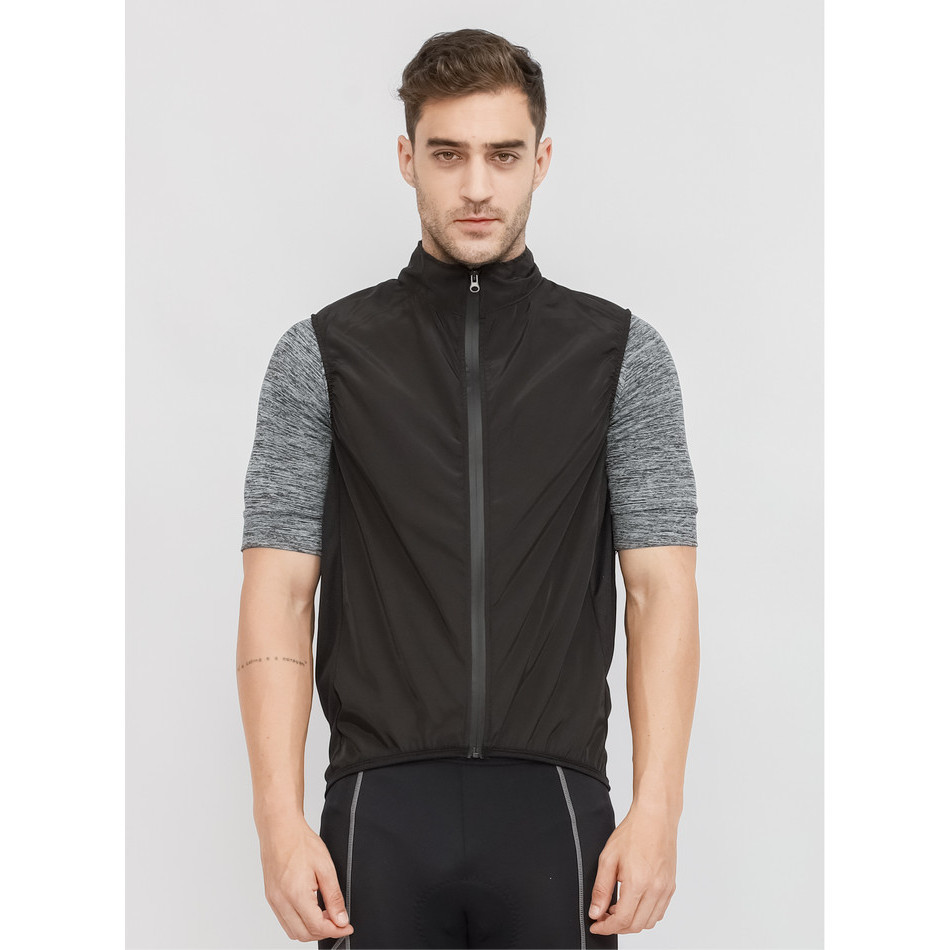Jual Cycling Vest Rompi Sepeda Windbreaker Parasut Waterproof Reflektor ...
