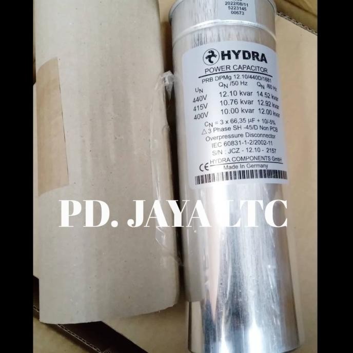 Jual Hydra Power Kapasitor - Capasitor/Capacitor 400V 10KVAr | Shopee ...
