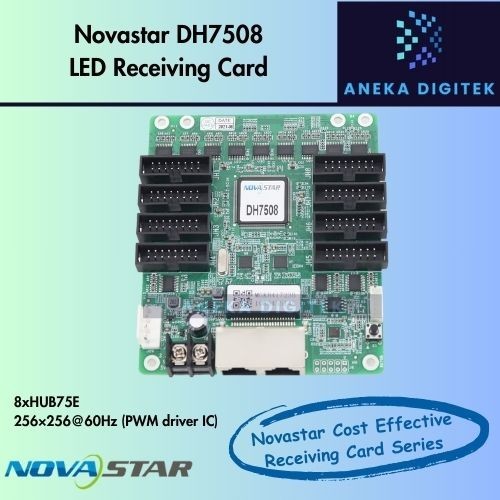 Jual Novastar DH7508S DH7508 LED Receiving Card RC Videotron 8 PORT ...