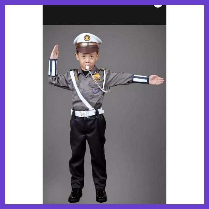 Jual New Seragam Polisi Anak Lengkap+Atribut | Shopee Indonesia