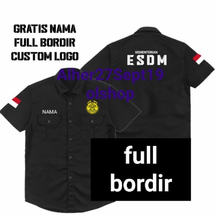 Jual Kemeja Kementerian Esdm Baju Kementerian Esdm Kemeja Esdm Baju Esdm | Shopee Indonesia