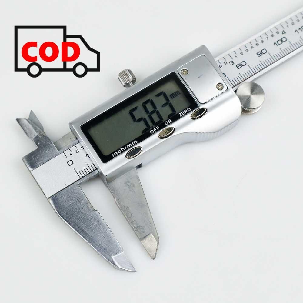 Jual Jangka Sorong Digital Sigmat LCD Stainless Steel 0.01mm Vernier Caliper Sketmat | Shopee ...