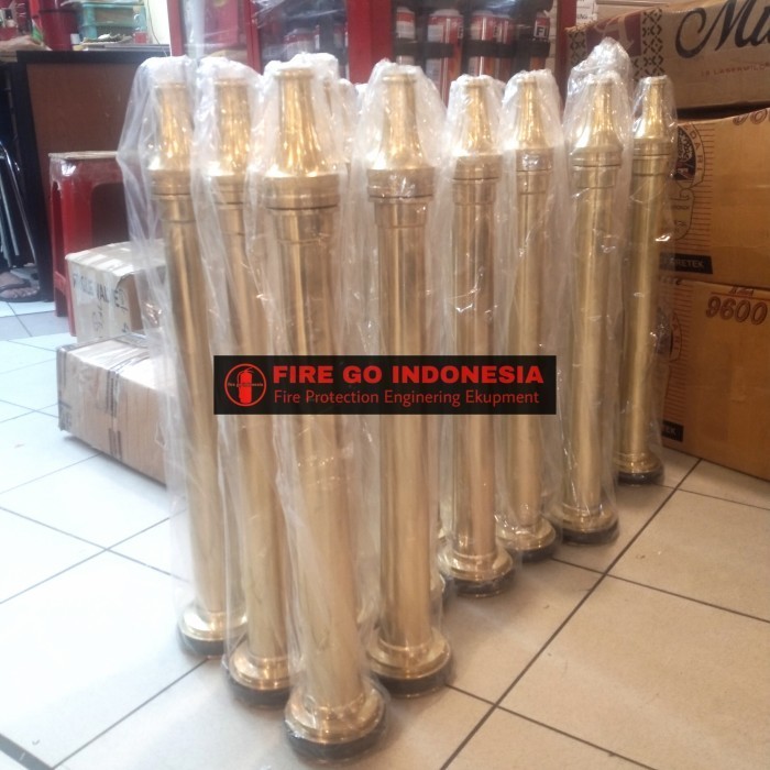 Jual Nozle Jet Fire Hose uk 2,5" Mchino Selang Hydrant Pemadam | Shopee ...