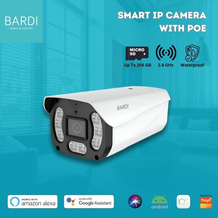 Jual Bardi Ip Camera Outdoor Cctv Poe Stc - Ip67 4Mp | Shopee Indonesia