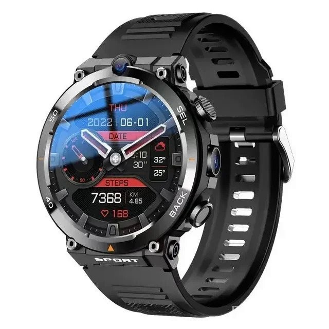 Jual 4G LTE Android Smartwatch 1.39" GPS Dual Camera Wifi SIM NFC ...