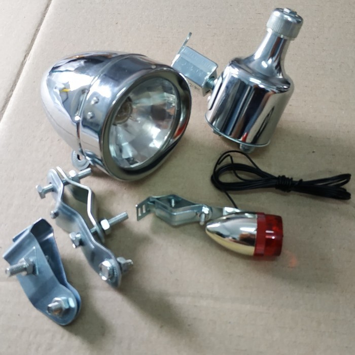 Jual Lampu Sepeda Onthel Dynamo Generator | Shopee Indonesia