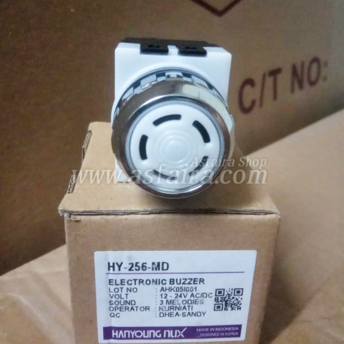 Jual Electronic buzzer alarm Hanyoung nux HY-256-MD | Shopee Indonesia