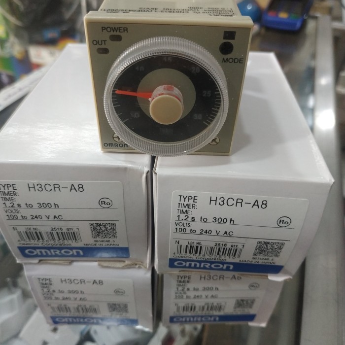 Jual Baru Timer H3Cr A8 Omron 220V Socket Hemat | Shopee Indonesia