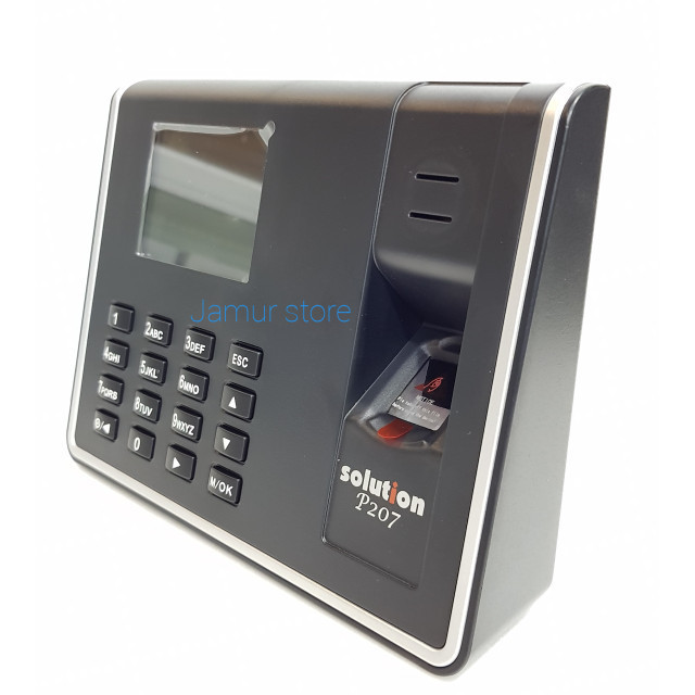 Jual Mesin Absen Sidik Jari / Finger Print Solution P207 - Black ...
