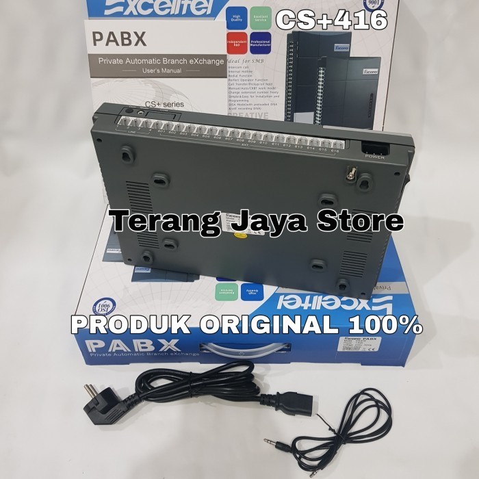 Jual New Baru Pabx Excelltel Cs416 Pabx Excelltel Cs+416 Pabx 416 (4 ...