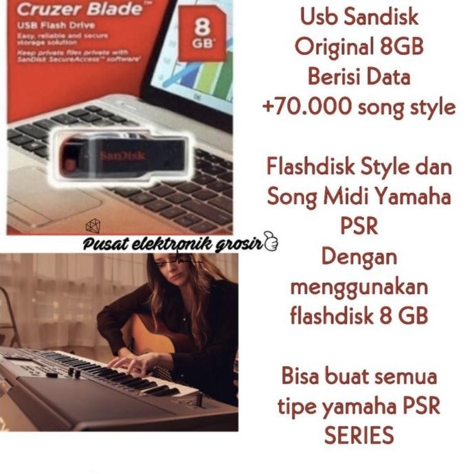 Jual Baru Flashdisk Isi Lagu Keyboard Usb Song Style Yamaha All Types ...