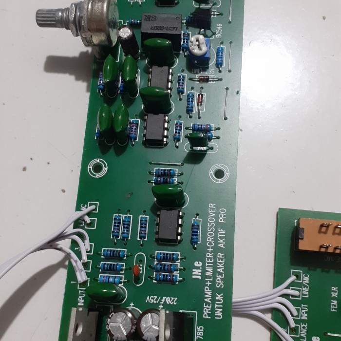 Jual Kit Preamp Limiter Crossover 2Way Untuk Speaker Aktif Pro | Shopee ...