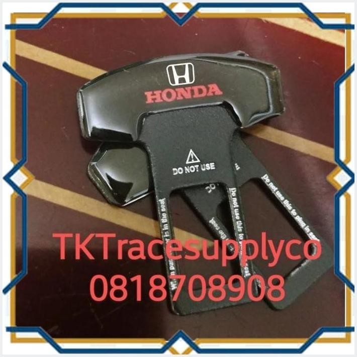 Jual [tkt] seat belt buckle buzzer alarm stopper / sticker hologram ...