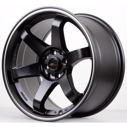 Jual Velg Mobil Palang 6 Ring 17 HSR TOKYO OSHU Hole 4x100 4x114,3 Hitam | Shopee Indonesia