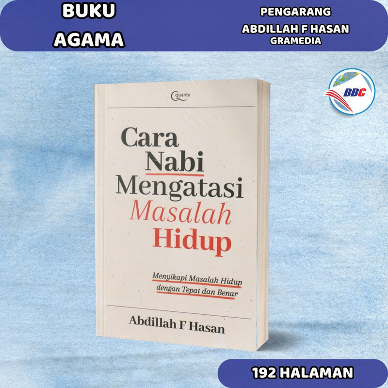 Jual BUKU CARA NABI MENGATASI MASALAH HIDUP | Shopee Indonesia