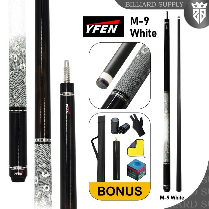 Jual YFEN M9 SERIES CARBON FIBER PLAY CUE STICK - PAKET LENGKAP ...