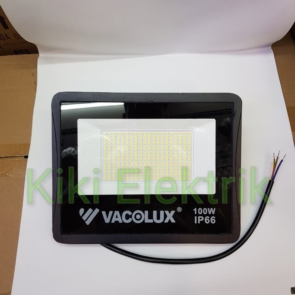 Jual Lampu Sorot Led 100 Watt Vacolux Garansi 1 Tahun / Flood Light 100W Super Terang | Shopee ...