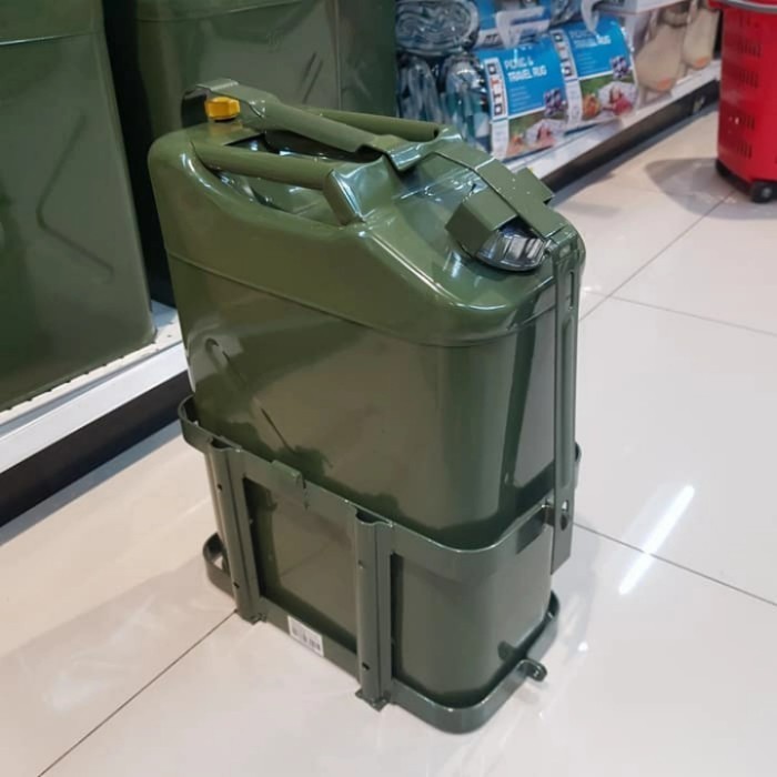 Jual Jerigen Metal Krisbow 20 Ltr Jerigen Besi | Shopee Indonesia