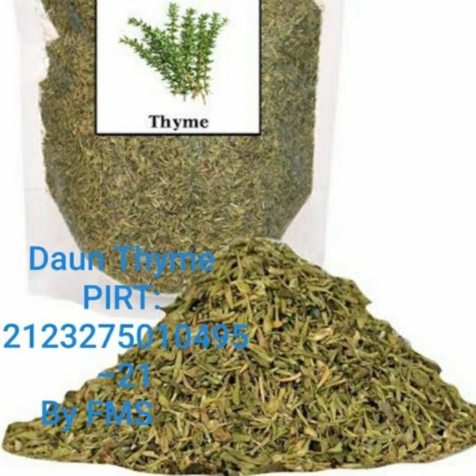 Jual Turky - Thyme Leaves Dried 1Kg / Bubuk Daun Timi 1Kg | Shopee ...