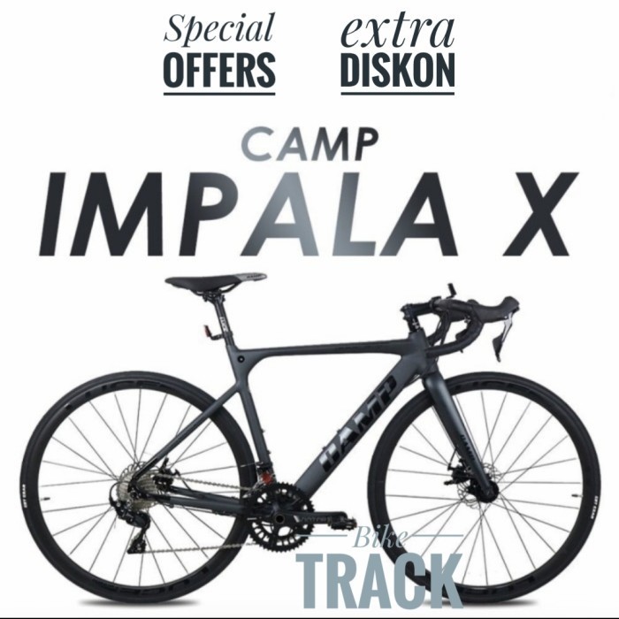 Jual Sepeda Balap Roadbike CAMP IMPALA X DISC | Shopee Indonesia